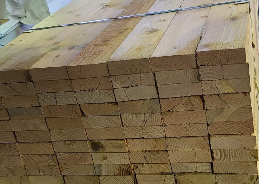 Hemlock Logs and Lumber from Canada